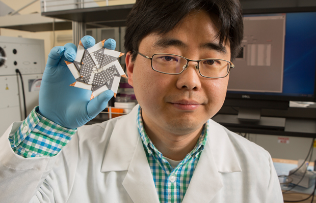 Origami ninja star inspires battery design | Binghamton University ...