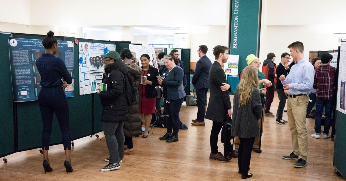 Campus research celebration begins April 8 | Binghamton University ...